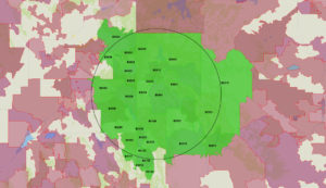 JAC Discount Code Eligibility Map - Jackson Hole Airport